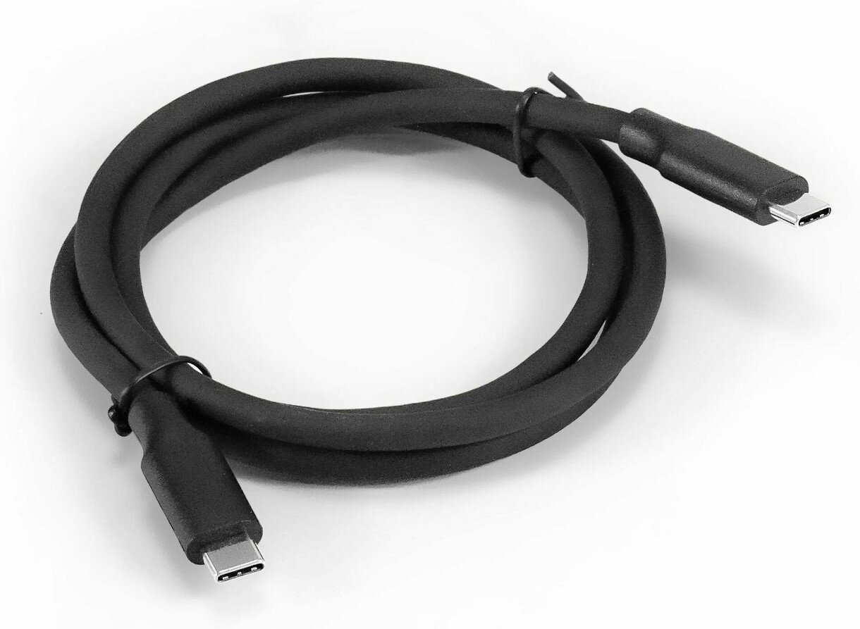 Кабель для зарядки USB Type-C ExeGate EX-CCP-USB3.1-CMCM2-1.0, USB 3.2 Gen2x1, 100W, 1м