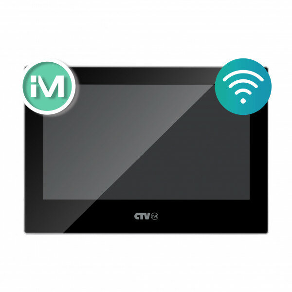 CTV-iM Cloud 7 Монитор видеодомофона CTV (iM740W) (CTV-iM740W Cloud 7 B, Черный)