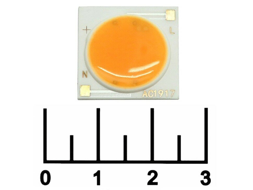 Светодиод LED 30W белый теплый 220V 2700lm AC1917/COB-D220WW