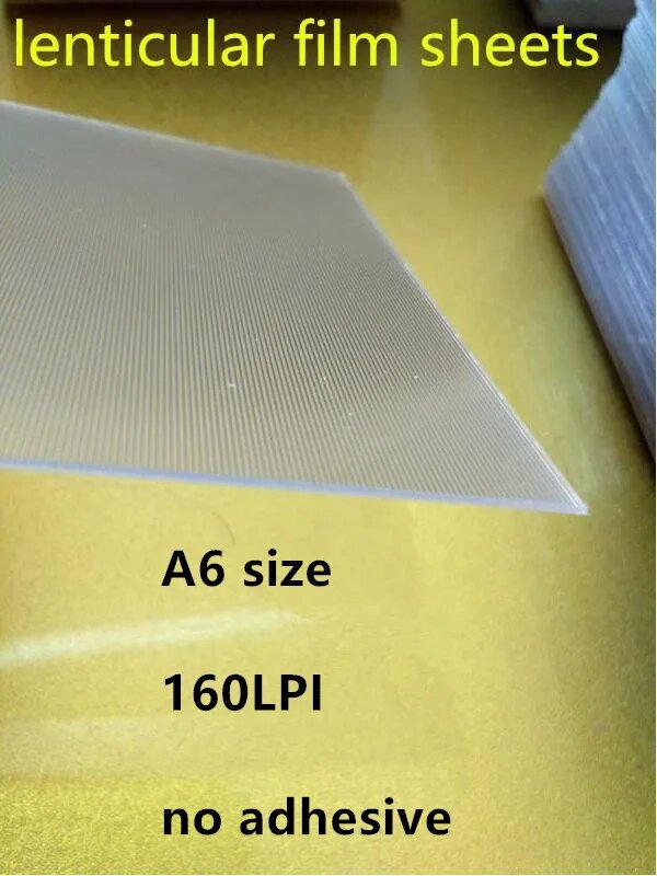 Лентикулярная пленка Colormaker 160LPI 0.25мм (10 шт) 10x15cm lenticular