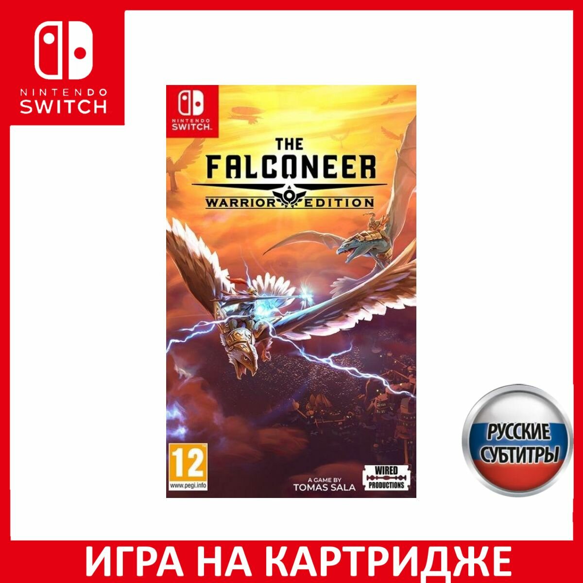 Игра The Falconeer Warrior Edition Switch Русская Версия Картридж на Nintendo Switch