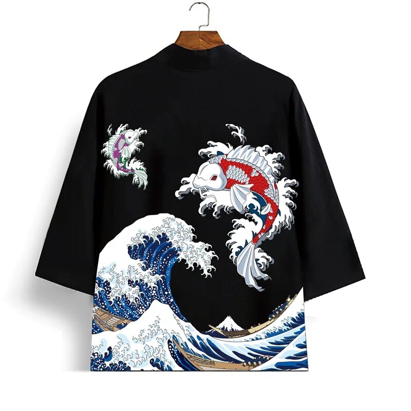 Женское кимоно Tangslady Черный, 24