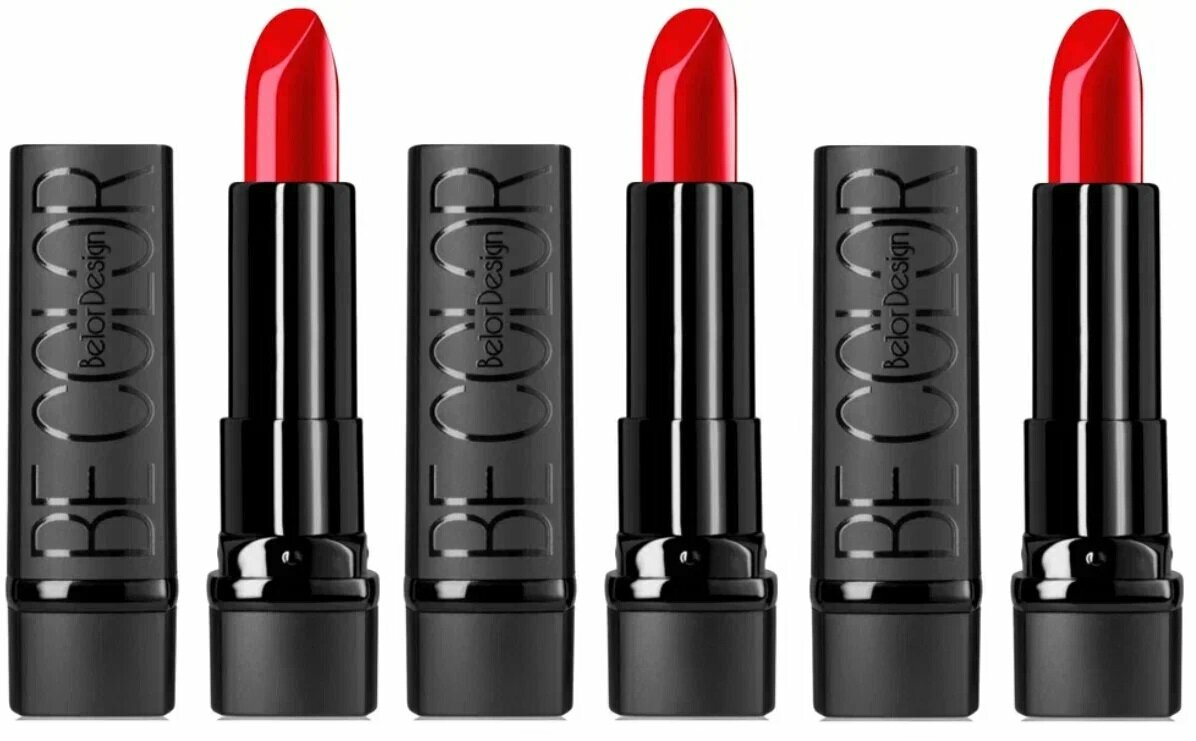 Губная помада BelorDesign Be Color, тон 130, 3 шт, 12.9 гр.