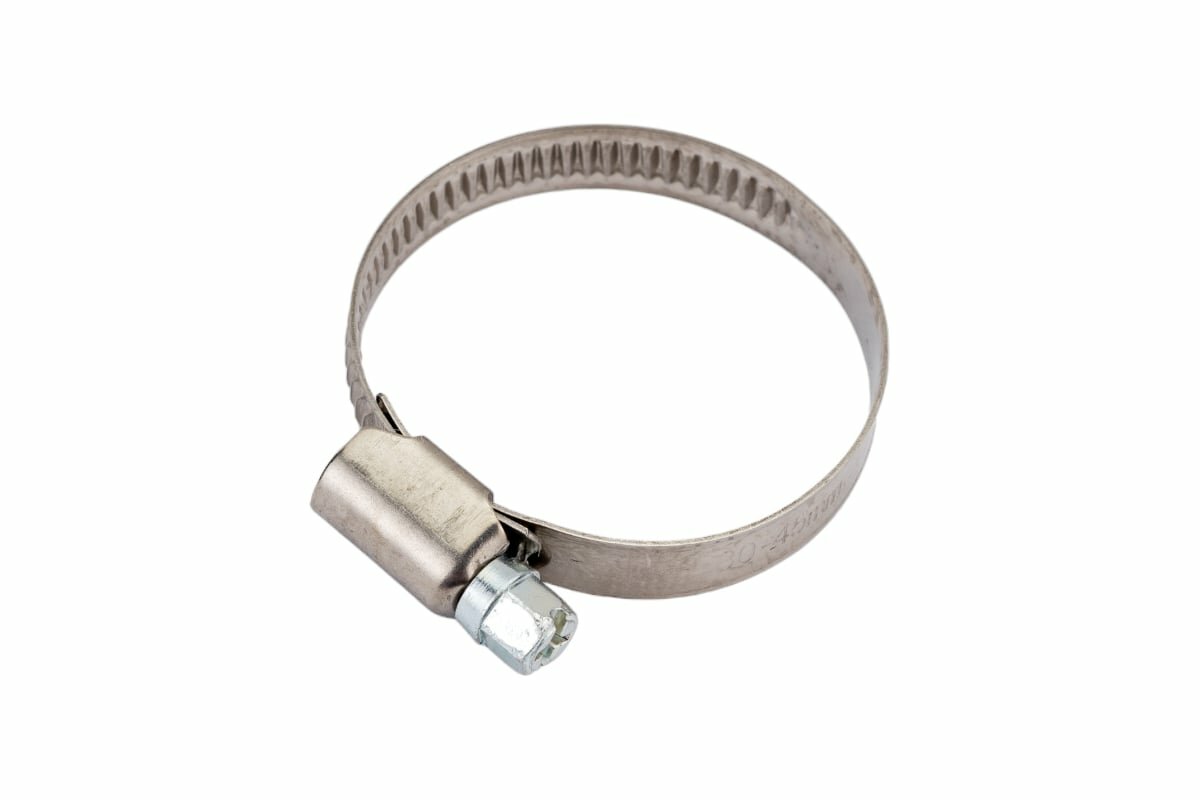 SVK Червячный хомут из оцинкованной стали, ширина w1/9 мм, диаметр 30-45 мм, SVK-GW1045