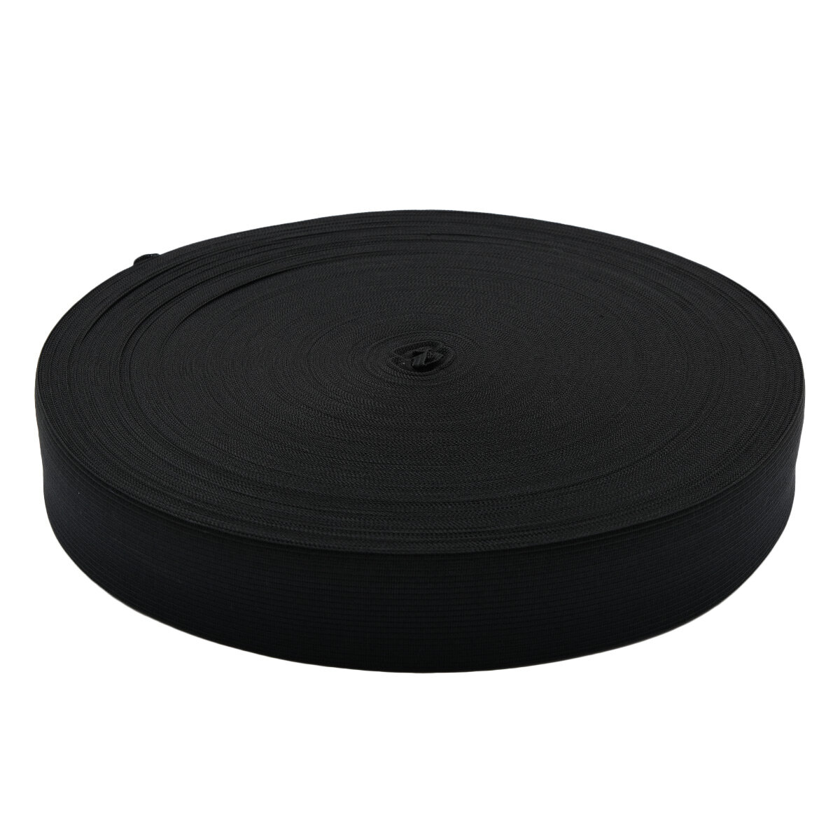 Тесьма окантовочная Лента, ширина 33 мм, длина 100 м, цвет черный