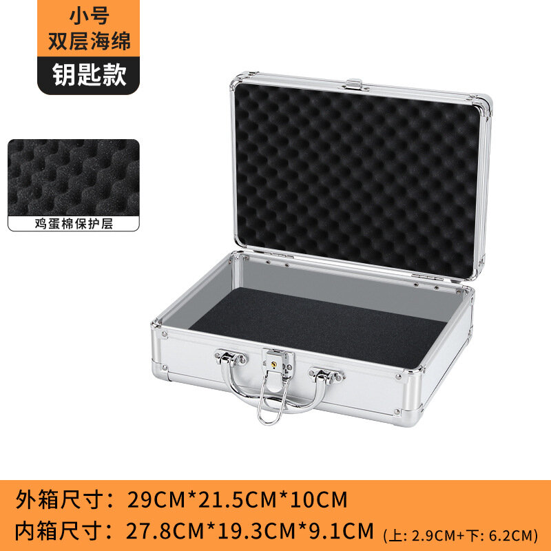 Набор инструментов DIY из алюминиевого сплава, многофункциональный портативный ящик для оборудования, инструментов, страхового хранения, алюминиевый кейс для домашнего использования