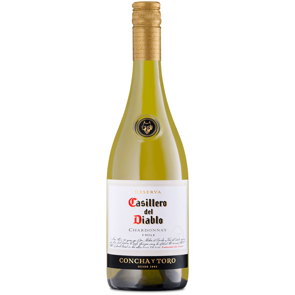 Вино Casillero del Diablo Chardonnay Reserva, белое, сухое, 0,75 л