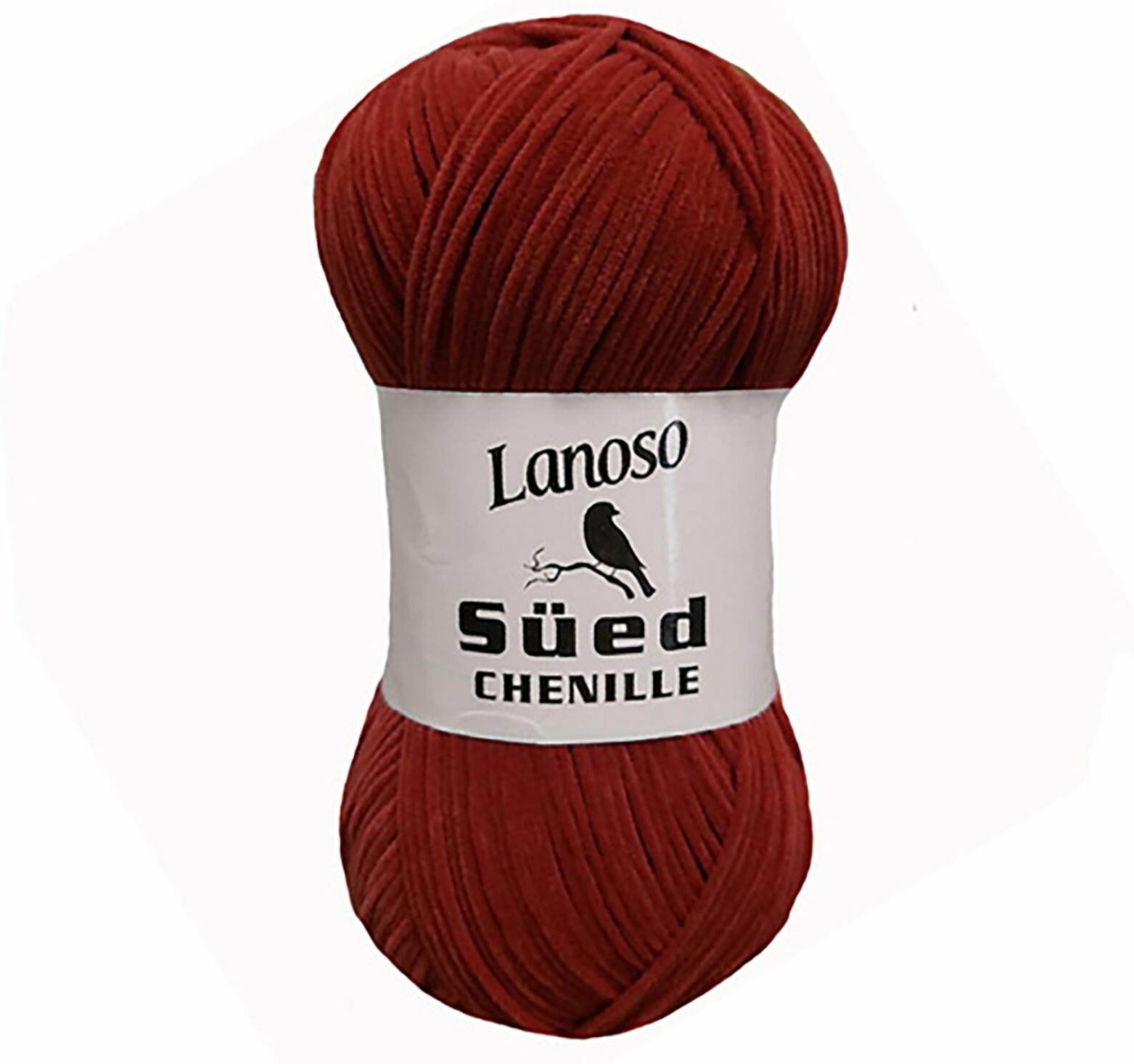 5 Мотков, Lanoso SUED CHENILLE 100% Микрофибра / 50 гр. - 160 м, Цвет 956