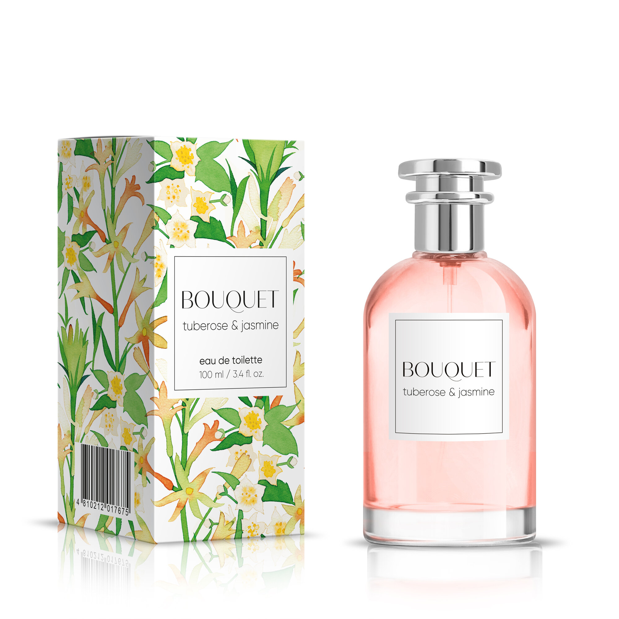 Туалетная вода женская Dilis Bouquet Tuberose and jasmine, 100мл