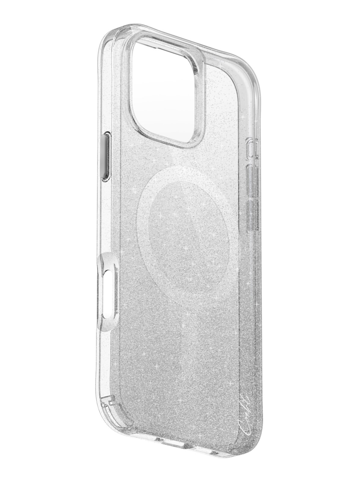 Uniq для iPhone 16 Pro чехол COEHL Lumino Sparkling Silver (MagSafe)