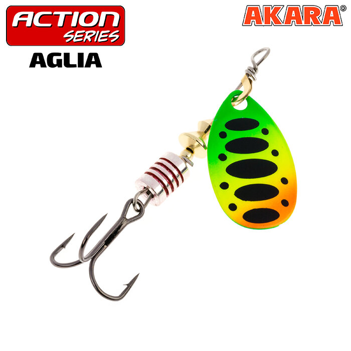 Блесна вращ. Akara Action Series Aglia 0 2,5 гр. 1/11 oz. A32