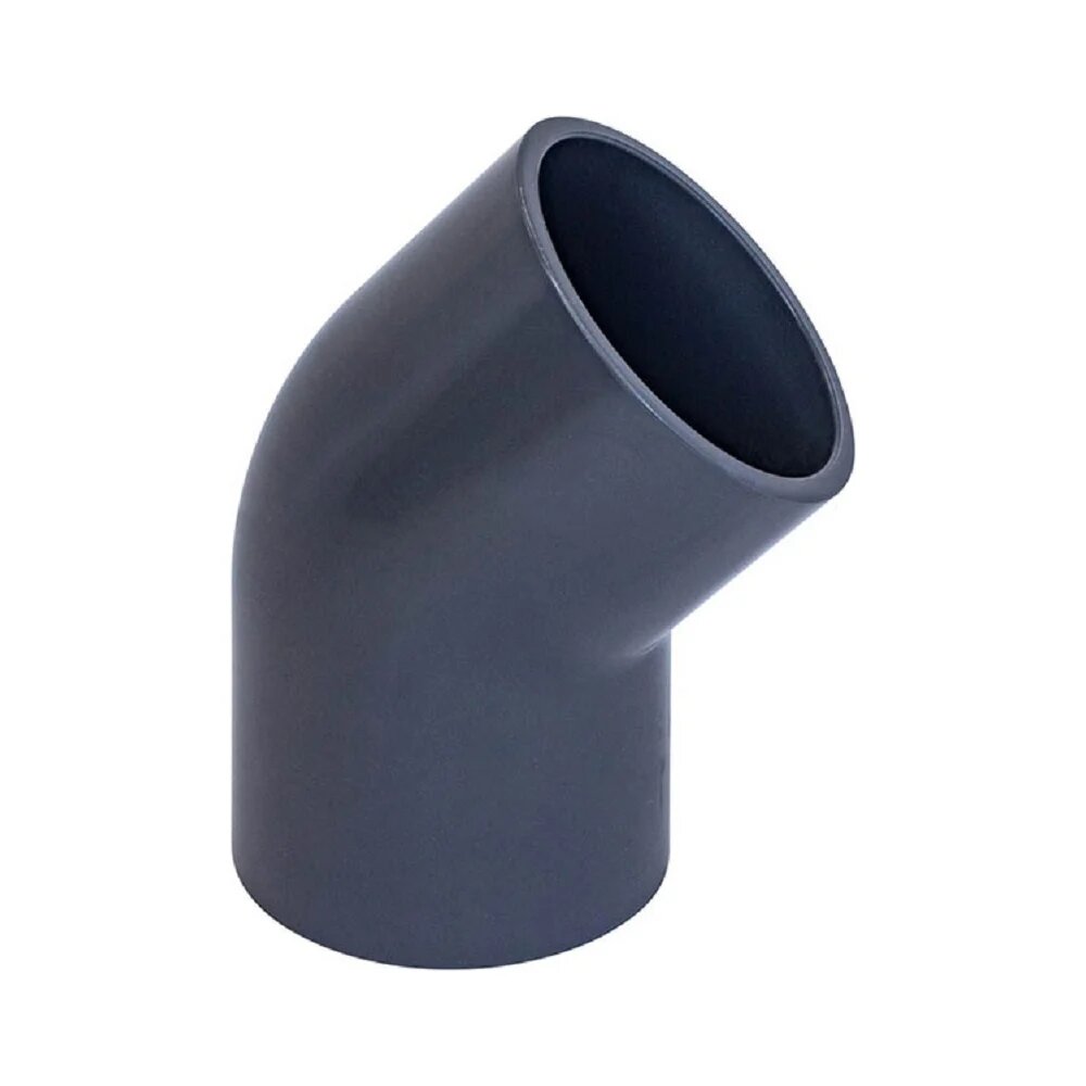 Клеевой отвод НПВХ AQUAVIVA 45 DN 63 PN16 ELW06345 40307