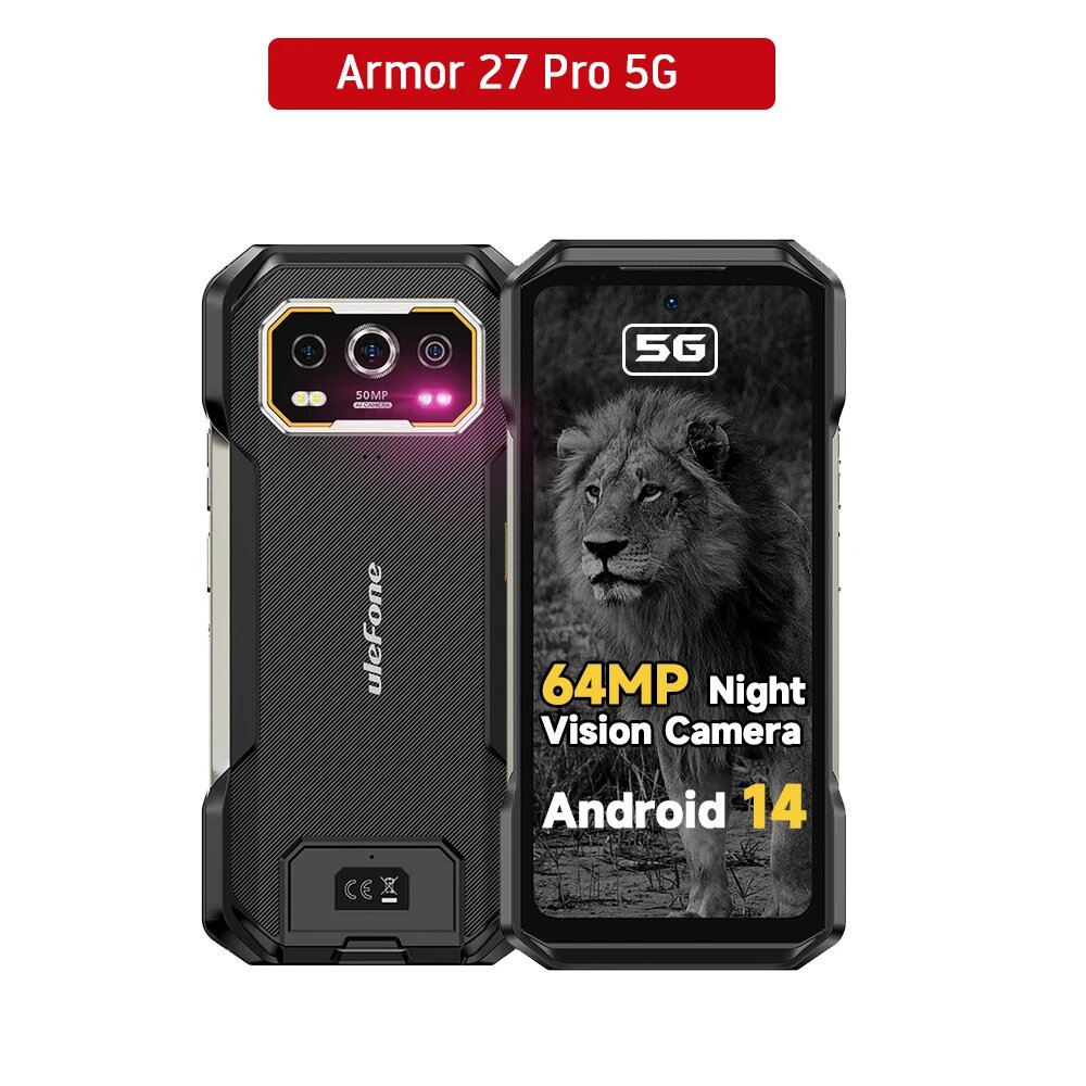 Смартфон Ulefone Armor 27 Pro, 12/256ГБ, global