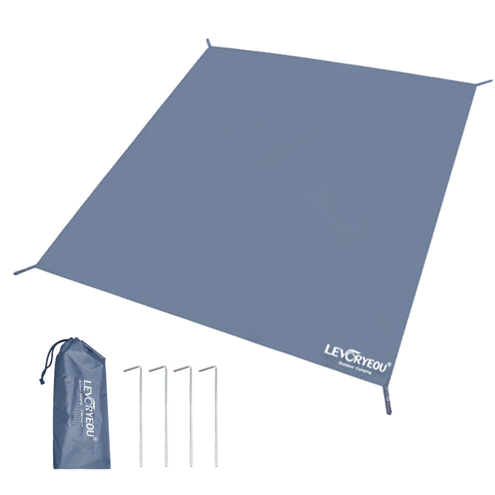 Водонепроницаемый тент для пикника, палатка, пляжный коврик, размер 2х3 м, 2 шт.