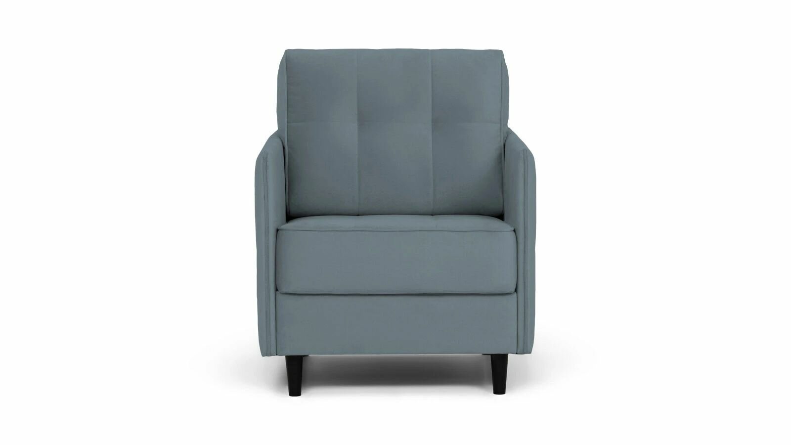 Кресло Askona (Аскона) Амани про с узкими подлокотниками Тк. Sky Velvet 18