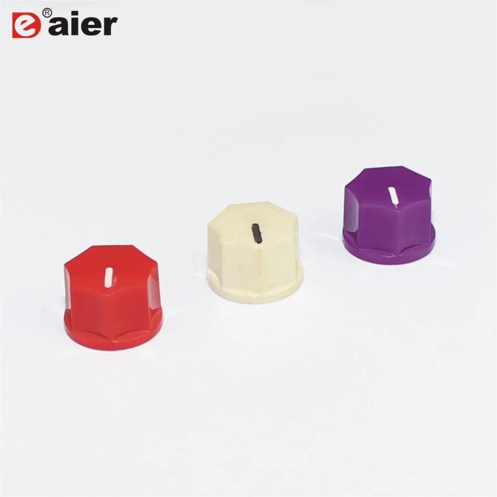 Черные ручки для педалей DAIERBUMP KN-1250, Clear, 100 шт.