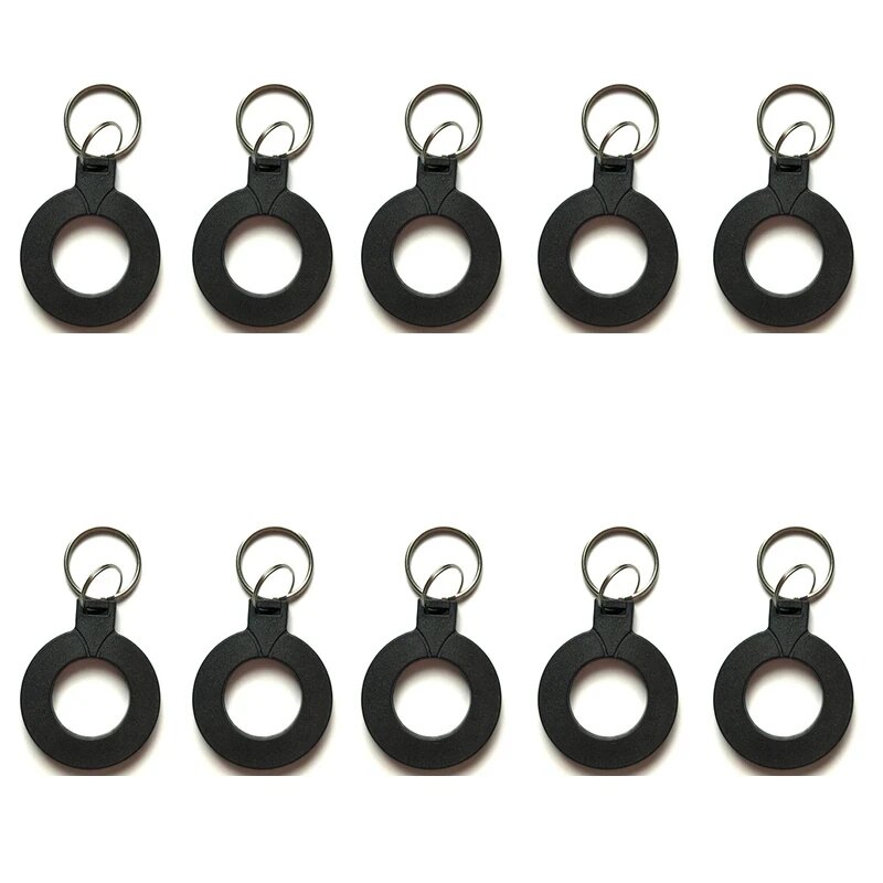 10шт RFID брелок-карта M1 S50 13.56 МГц, черный