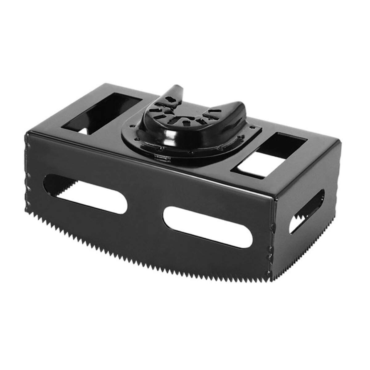 Фреза для квадратных пазов, высокосовместимый инструмент для прорезки пазов в гипсокартоне, фреза для прорезки пазов из нержавеющей стали, поворотное лезвие пилы