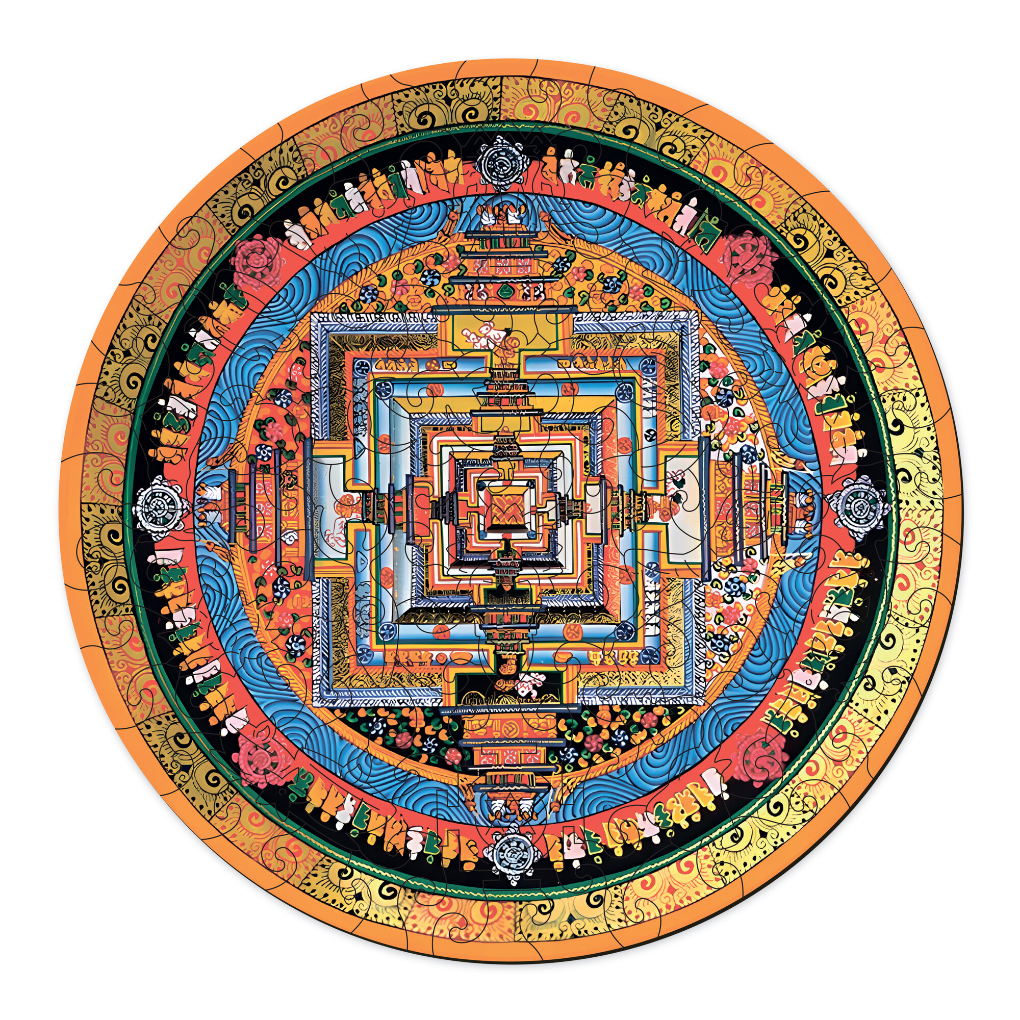 Подарочный набор/Колесо времени/пазлы для взрослых и детей/игра