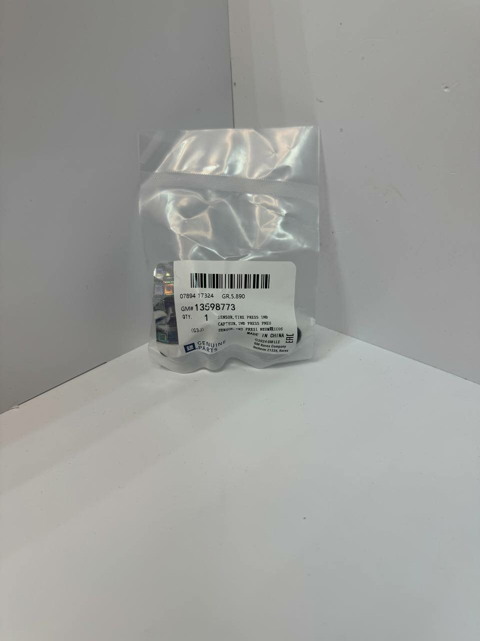 Датчик давления в шине для General Motors 13598773 Оригинал Тахо / авео / опель антара