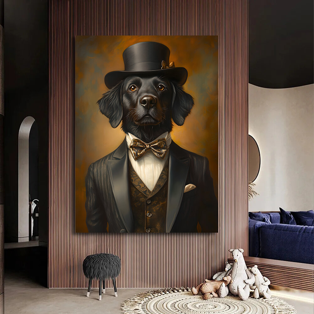 Собака / Картина с животными, картина на холсте / на стену, 40х60 см.