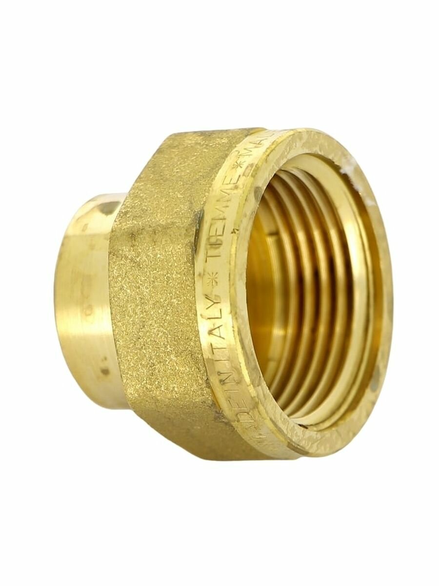 Муфта переходная Tiemme 1"Вх1/2"В латунь, 1500080(1550G000604)