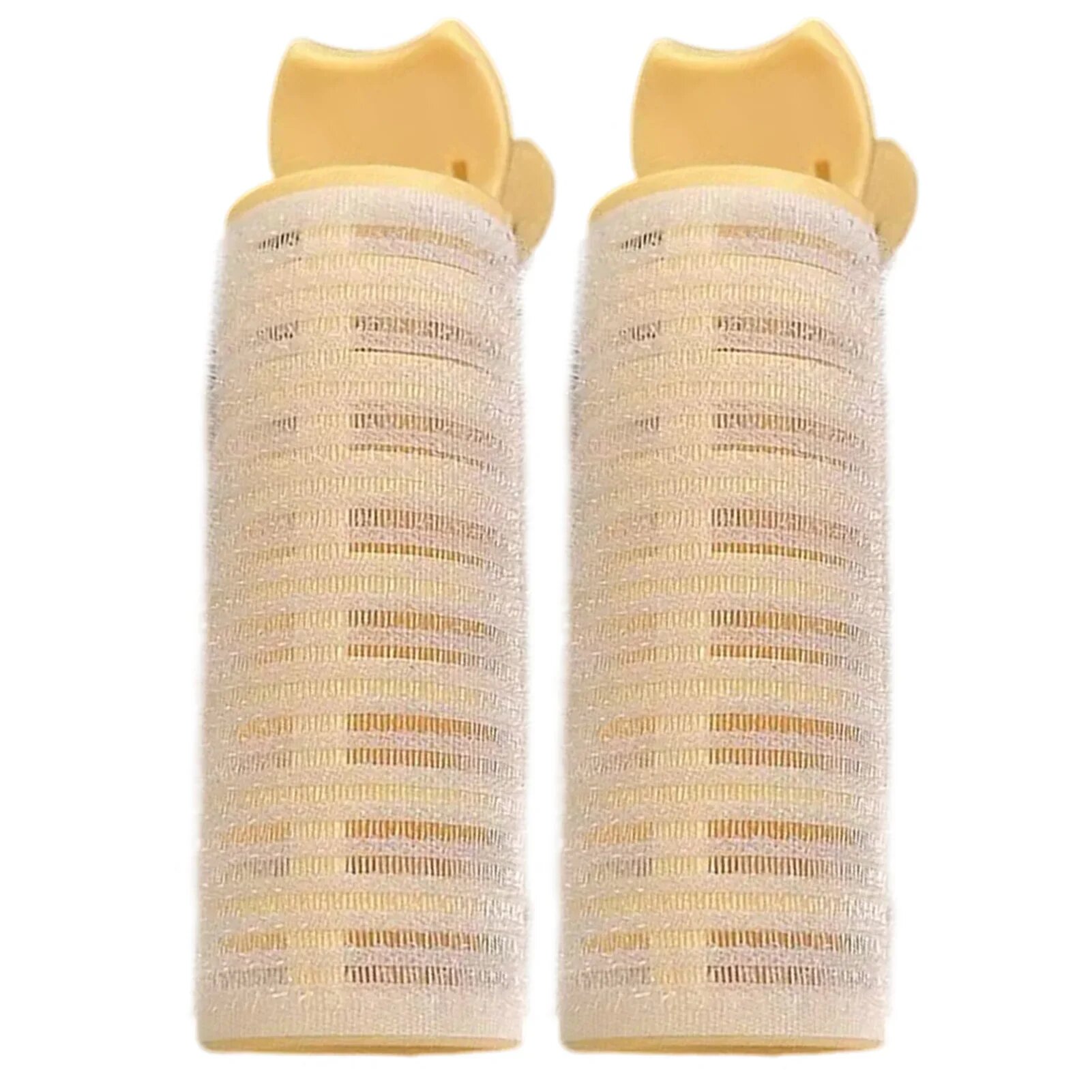Ленивые бигуди для волос yellow 2pcs