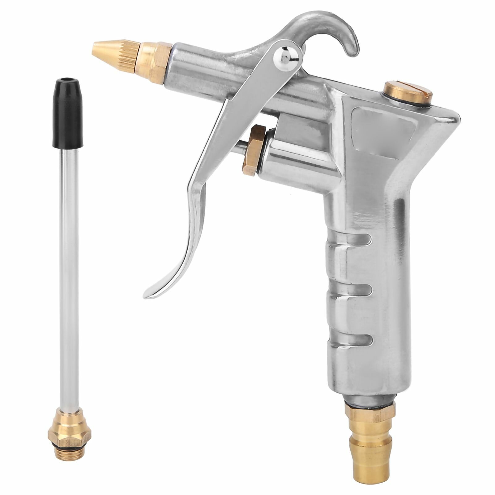 Пистолет для выдувания пыли, пневматический пистолет с длинным наконечником, воздушный компрессор, инструмент для очистки воздушного насоса