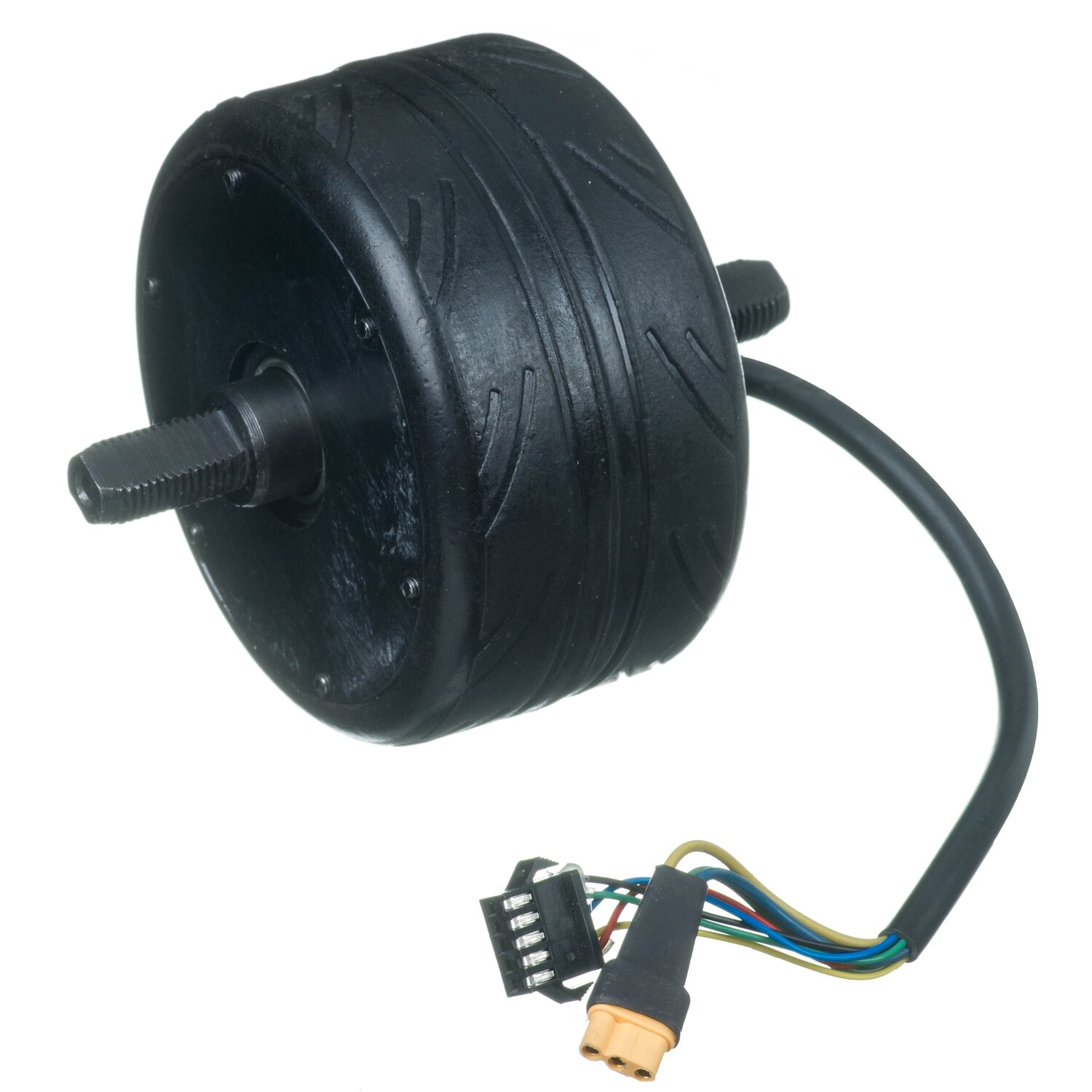 Мотор-колесо Novatrack Escoo Kids, для электросамокатов, 18В, 60Вт, чёрное