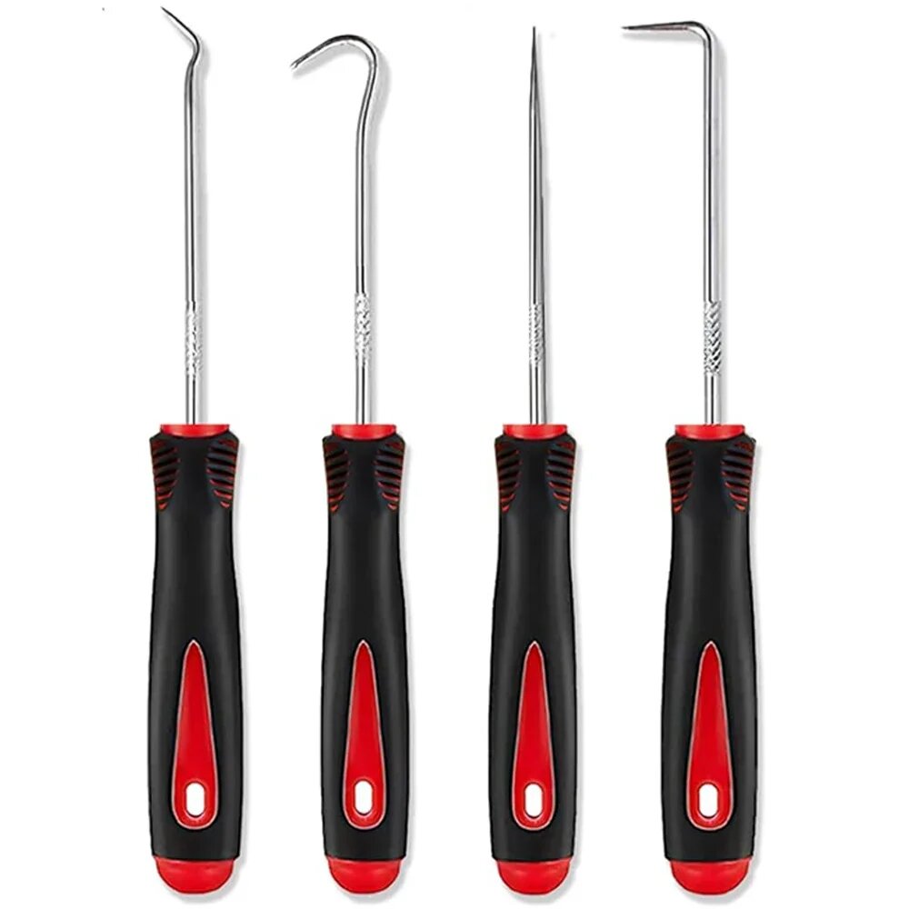 4 шт. 160 мм, набор отверток для сальника автомобиля, набор крючков для снятия шланга, уплотнительное кольцо, съемник прокладок, съемник крючков, инструменты для ремонта