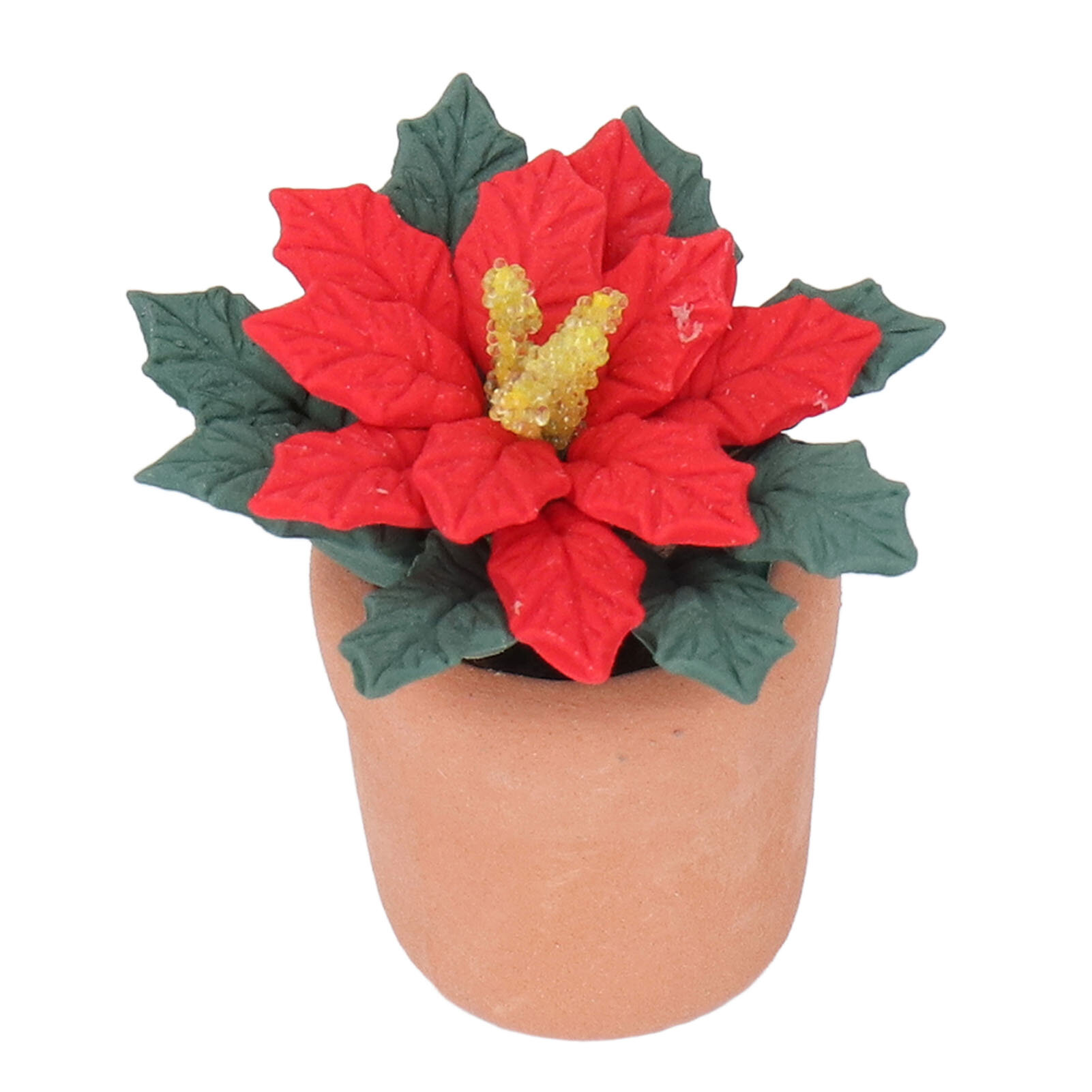 Миниатюрный бонсай для кукольного домика в масштабе 1:12, аксессуары для домашнего декора, бонсай из смолы и глины, зеленый бонсай.