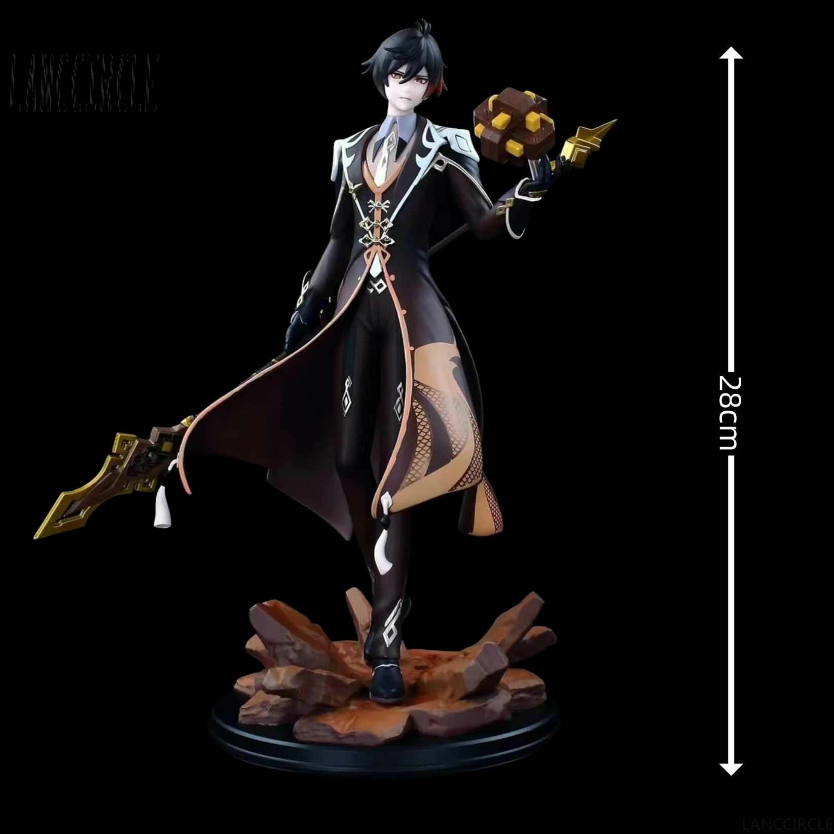 Чжун Ли во всей красе: Коллекционная статуэтка из 'Геншин Импакт'(28cm)LANCCIRCLE -jua