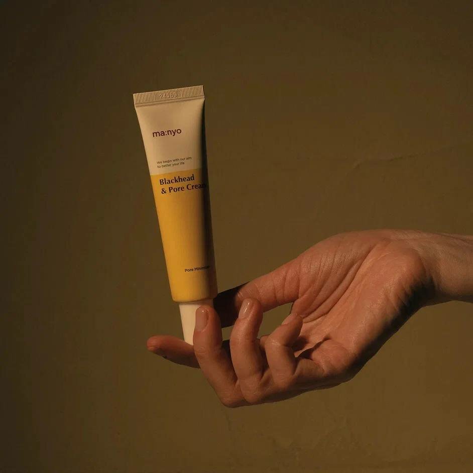 Кислотный крем против чёрных точек Manyo Blackhead & Pore Cream