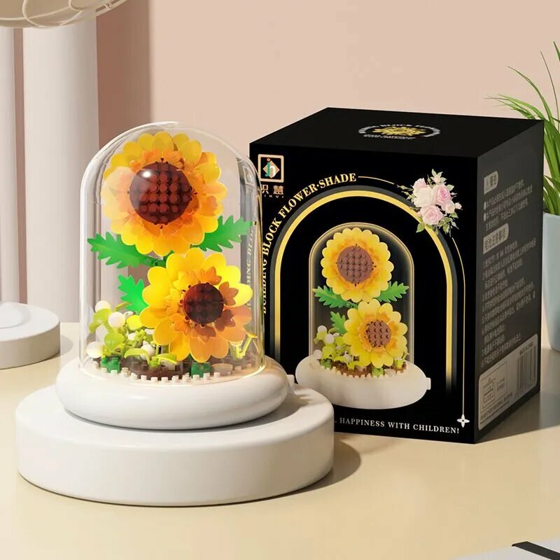 3D тектонические блоки, цветочные коллекции, пылезащитные экраны, которые могут светиться