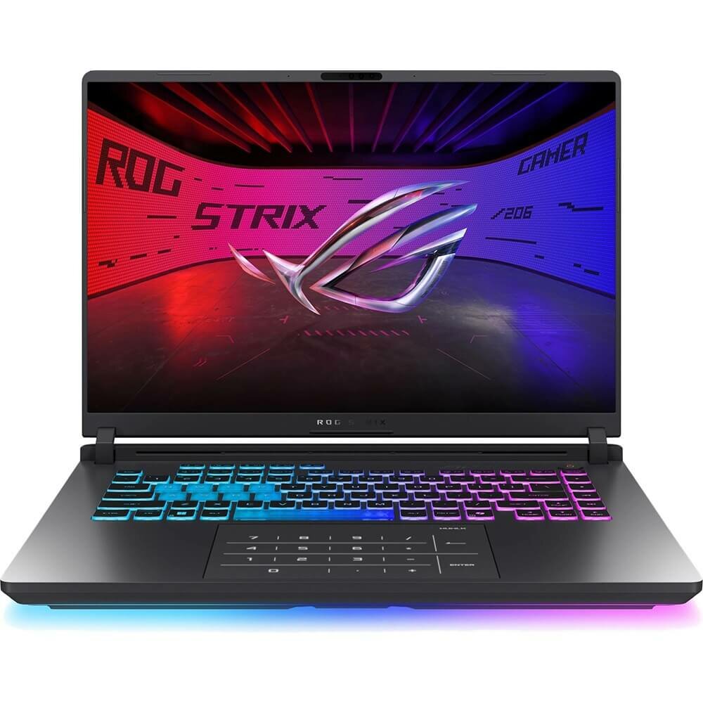 Ноутбук ASUS ROG Strix G16 G615JH-RV045 16", Core i5-13450HX, 16GB DDR5, 512GB SSD, RTX 5050 8GB, Без ОС, grey