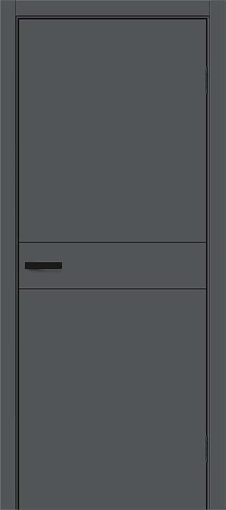 BRAVO Межкомнатная дверь 200*70 , Браво-0.24 П, Stormy Silk , ПЭТ 200*70 Stormy Silk