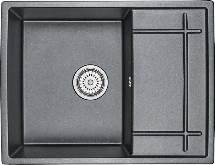 Мойка кухонная Granula 6501, шварц