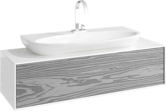 Тумба для комплекта Aqwella 5 stars Genesis 120 миллениум серый