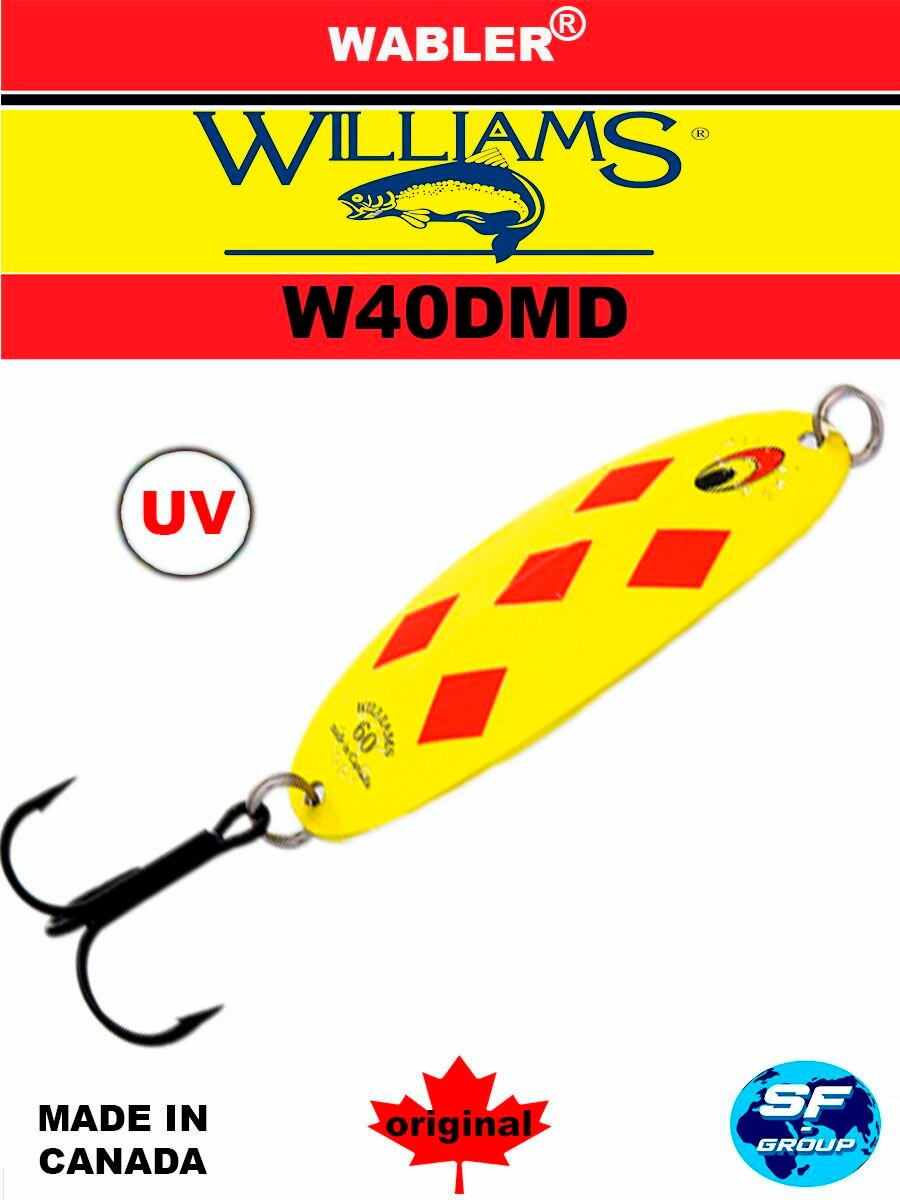 Блесны Williams Wabler W40DMD-5D
