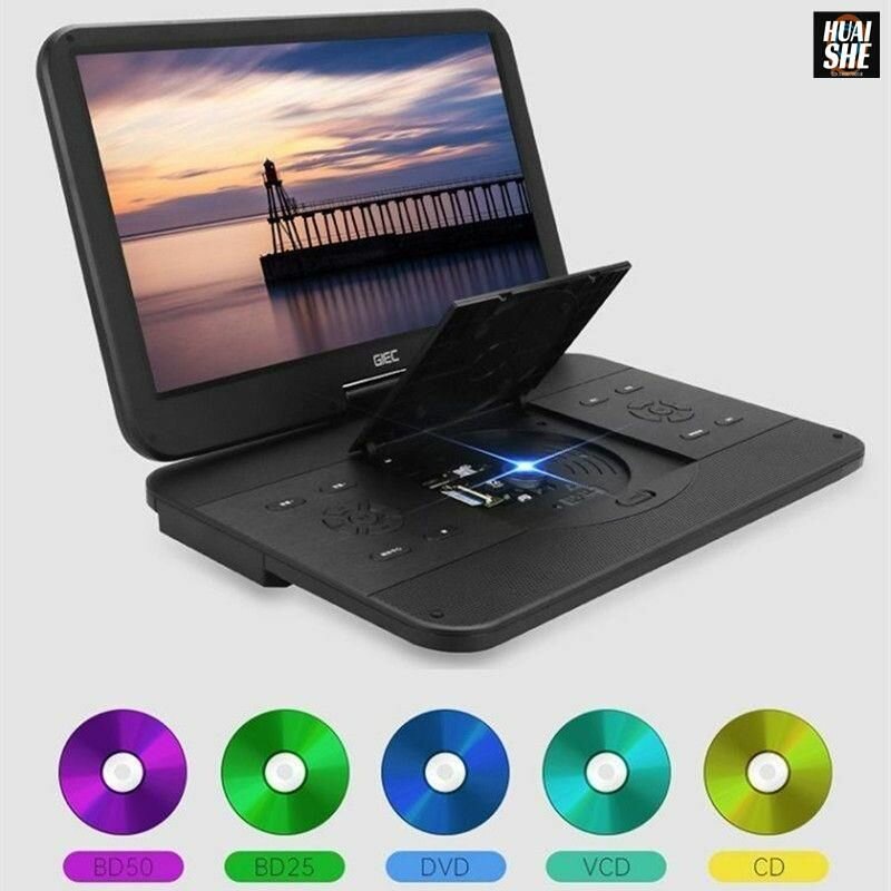 Новый домашний портативный dvd плеер GIEC G390 blu-ray-плеер 15.6-дюймовый экран DVD