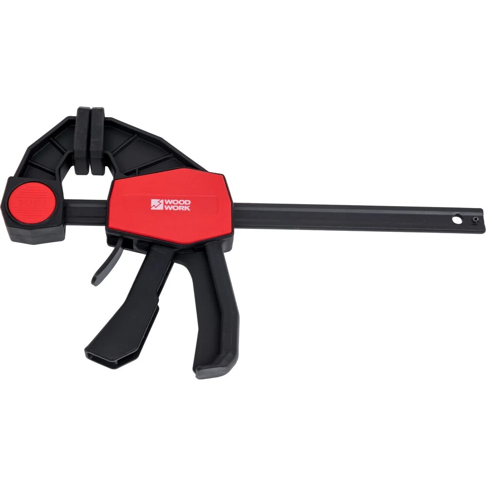 Струбцина быстрозажимная WOODWORK 150x65 усилие 70 кг BCL-1565, алюминиевый