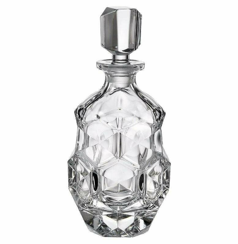 Штоф для виски "Лунар" хрусталь 800 мл. / 1 шт. Crystal Bohemia