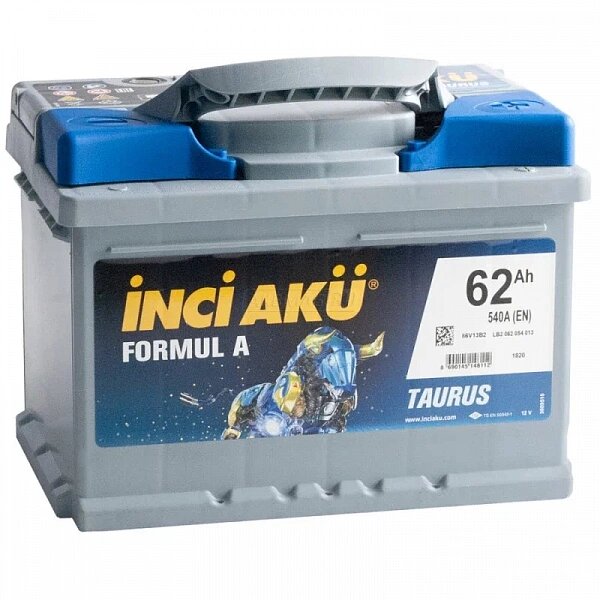 INCI AKU Formul A 62R 540A (242x175x190) L2 ОП 242x175x190