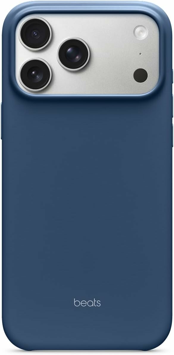 Beats Чехол для iPhone 17 Pro, защитный MagSafe матовый антиотпечаток мягкая подкладка кнопка камеры
