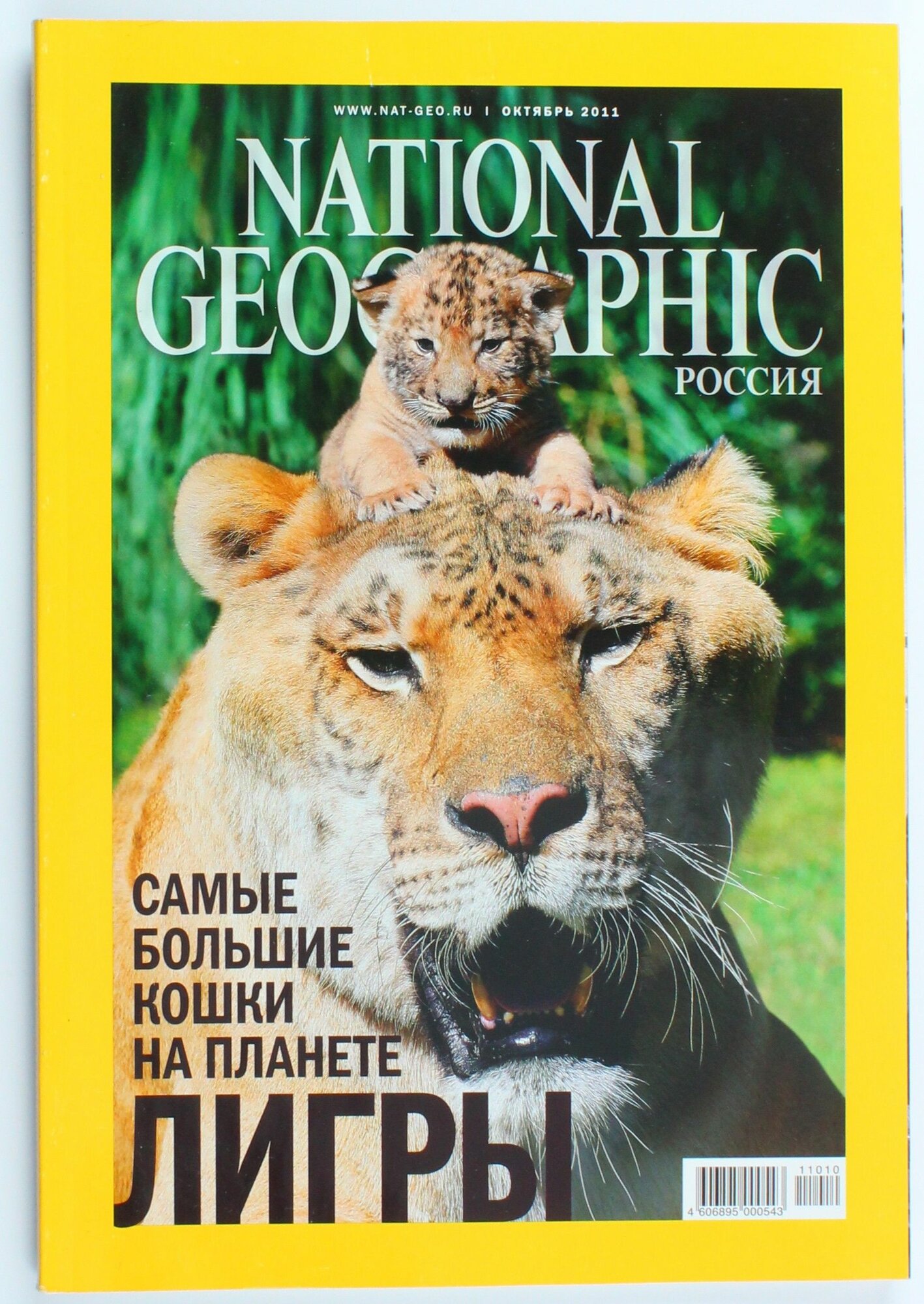 Букинистический журнал National Geographic, выпуск 10/2011