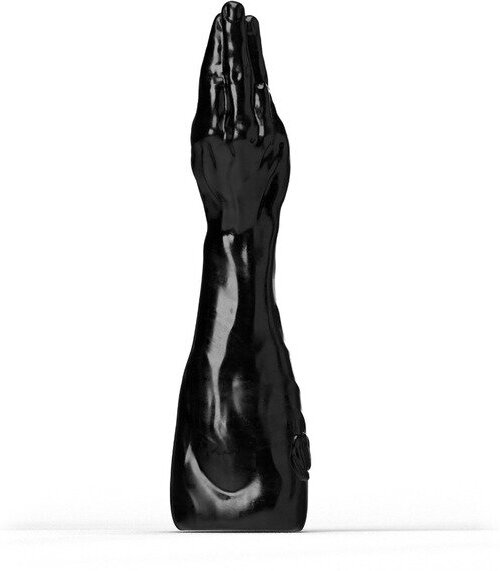 Рука для фистинга All Black Steroïd Backstroke Dildo 35 x 3,5 cm