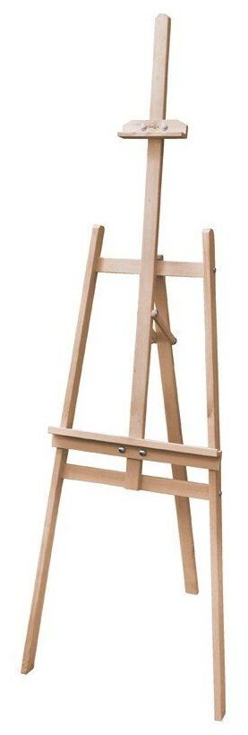 Мольберт Лира Студио-01RUS, сосна, Гамма с ручным подъемом, артикул 161220211