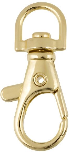 Gamma GH 100/09/10 карабин 9 мм №30 под золото сумочная фурнитура металлическая