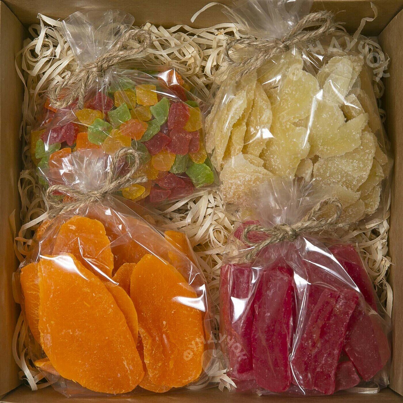 Подарочный набор цукатов фундучок № 15 ( 1 кг.)