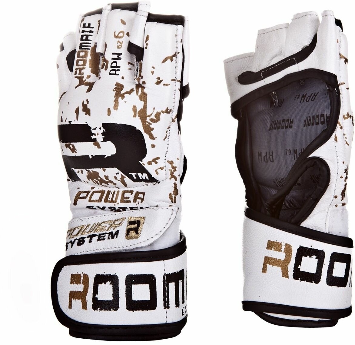 Перчатки MMA RRBG-153 Коровья кожа (L)